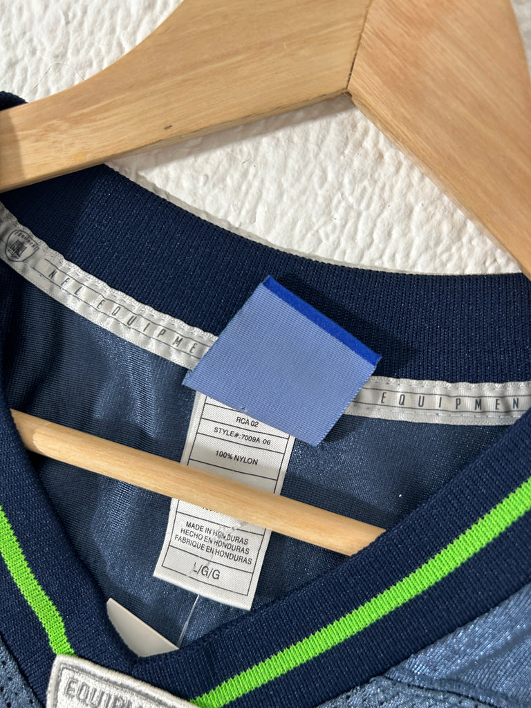 Y2K Seattle Seahawks Josh Brown #3 Jersey Size L – Throwbacksnw.com