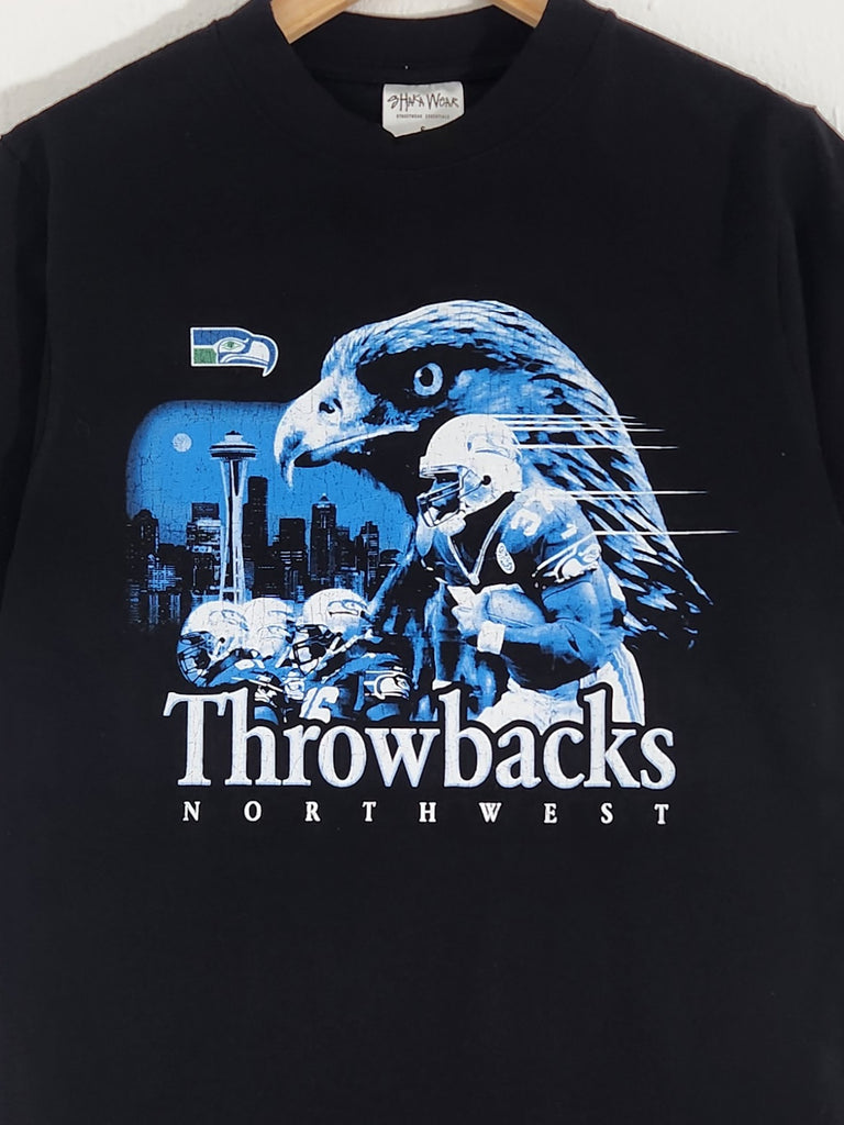 Seattle Seahawks TBNW Throwback Skyline T-Shirt – Throwbacksnw.com