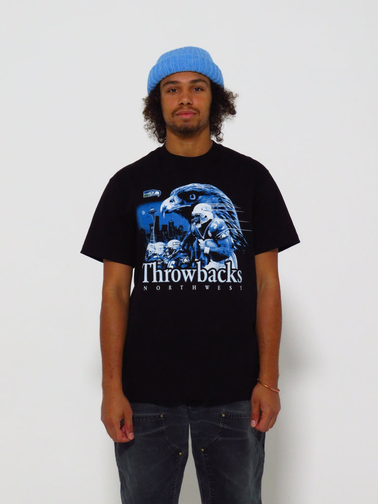 Seattle Seahawks TBNW Throwback Skyline T-Shirt – Throwbacksnw.com