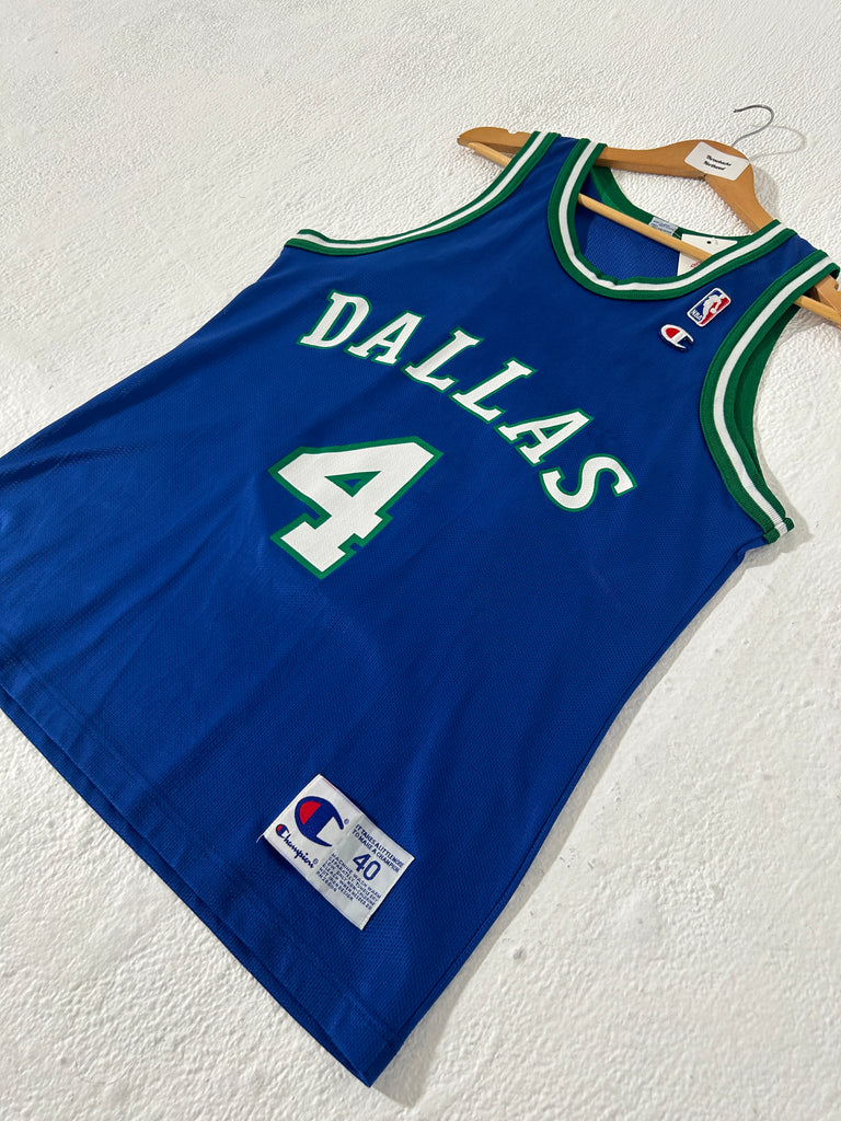 Vintage Cherokee Parks Dallas Mavericks Champion Jersey 90s Size Mediu ...
