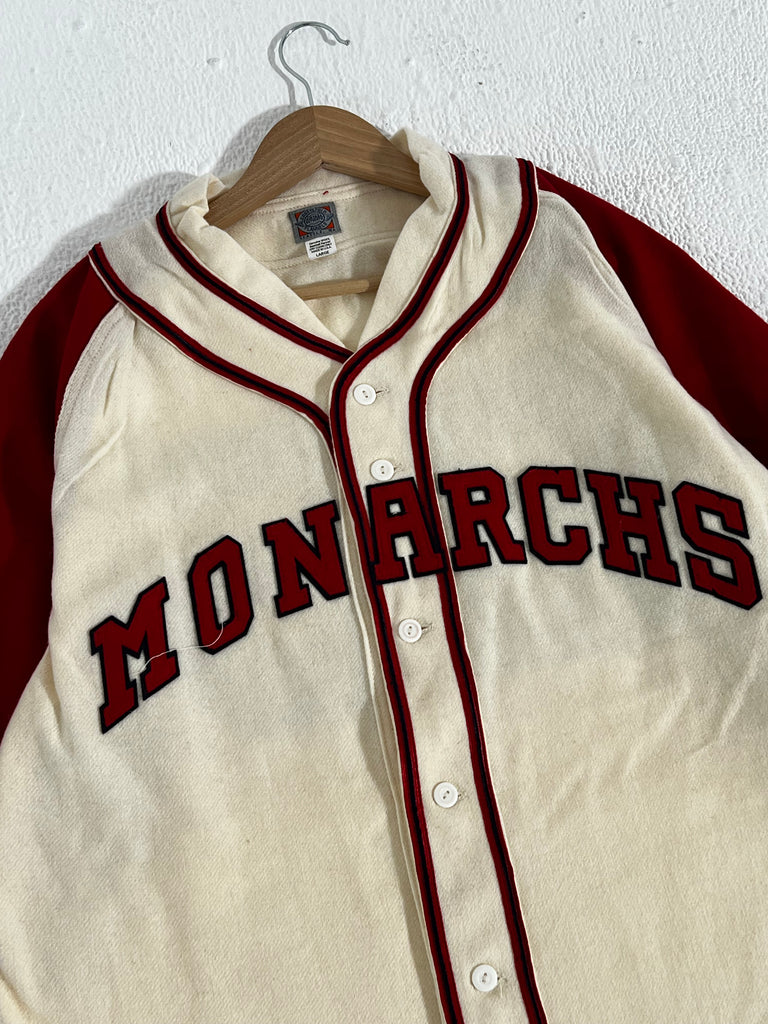 Ebbets Field Monarchs Baseball Jersey Sz. L – Throwbacksnw.com