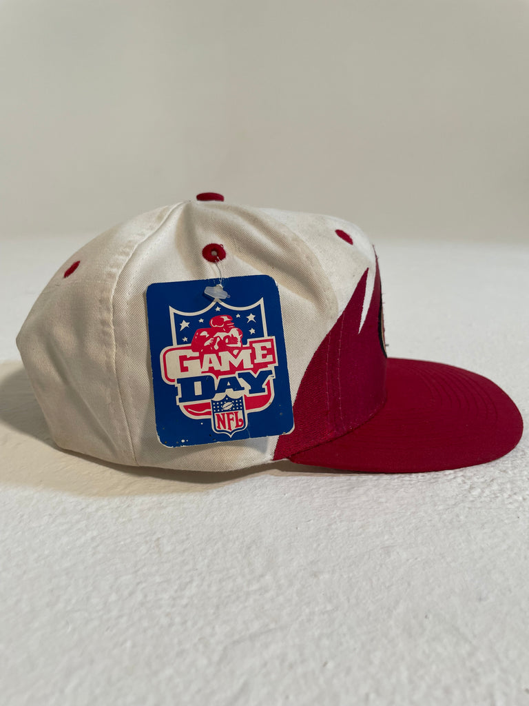 San Francisco 49ers SharkTooth Logo 7 Vintage Snapback Hat ...