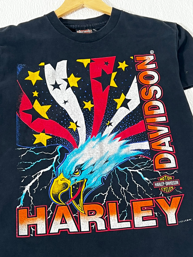 Vintage Harley Davidson Bald Eagle T-Shirt Sz. M – Throwbacksnw.com