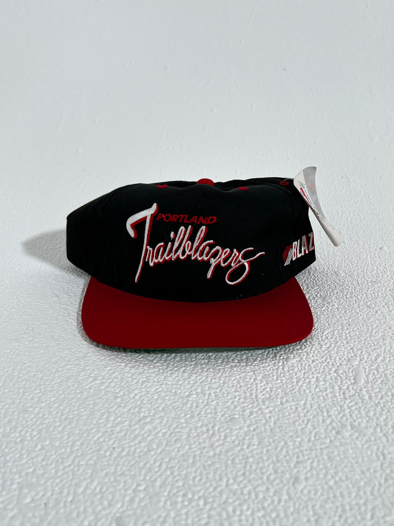 Vintage Portland Trailblazers Snapback Hat NWT – Throwbacksnw.com