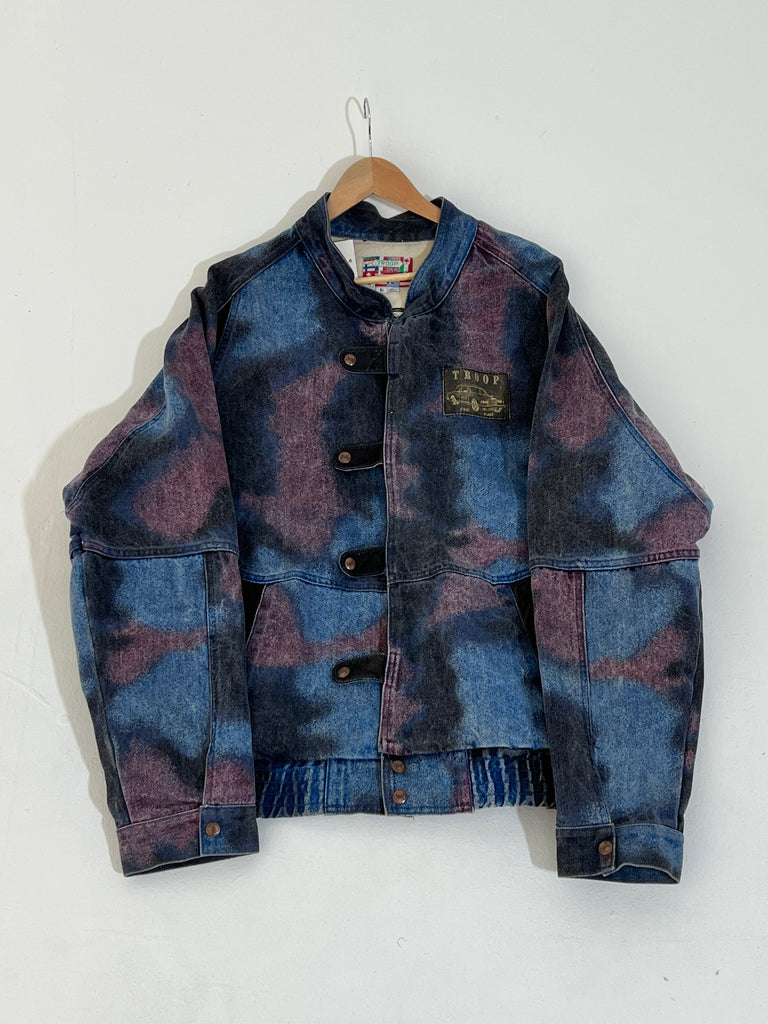 Vintage Troop "Crown" Denim Jacket Sz. L – Throwbacksnw.com
