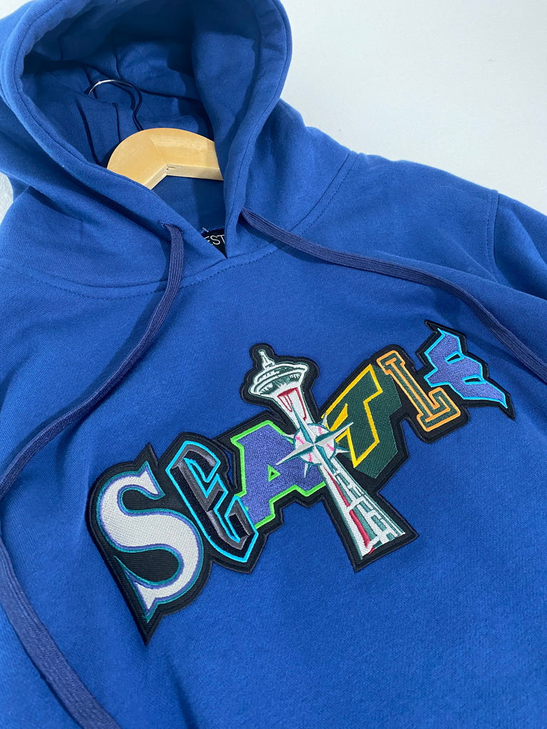 Maestro "Rep Seattle" Navy Hoodie – Throwbacksnw.com